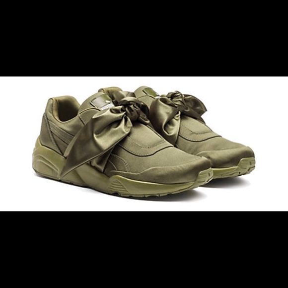 Puma | Shoes | Puma Fenty By Rihanna Sneakers Olive | Poshmark